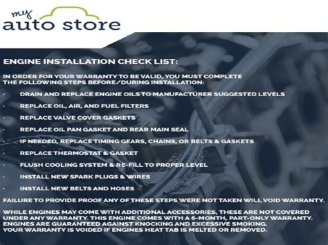 Used Engine Guide My Auto Store