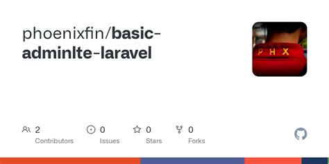 Github Phoenixfinbasic Adminlte Laravel