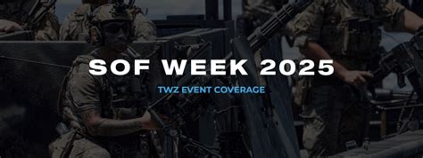 Special Operations Forces Week 2025 The War Zone