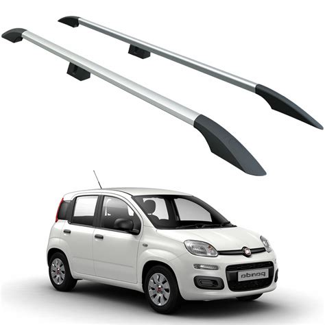 Fiat Panda 319 2011 2025 Araç Üstü Alüminyum Tavan Yan Rayları Plus Se