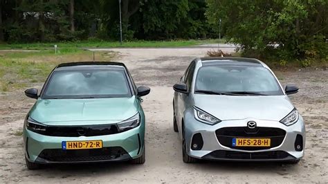 Opel Corsa En Mazda 2 Vergeleken Als Hybride Stadsautos