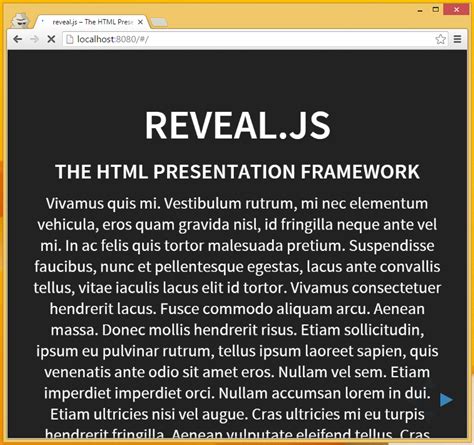Javascript Best Way To Handle Overflowing Reveal JS Slide Stack Overflow