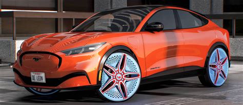 2021 Ford Mustang Mach E On 26s Forgi Evs Gta 5 Mod