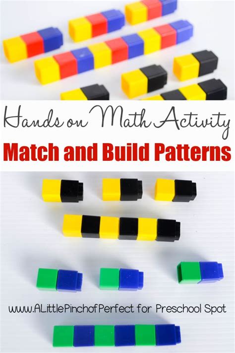 217 Best Pre K Patterns Images On Pinterest Preschool Day Care And Fine Motor
