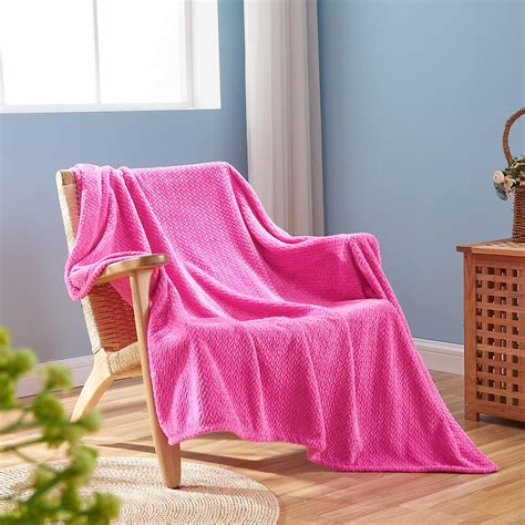 Hot Pink Throw Blanket At Carole Barnes Blog