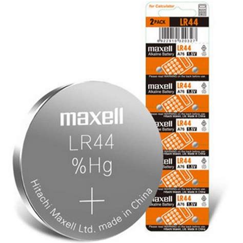 Maxell Lr44 1 5v Alkaline Coin Cell Battery Ag13 G13 A76 L1154 V13ga Sr44 357 Epx76