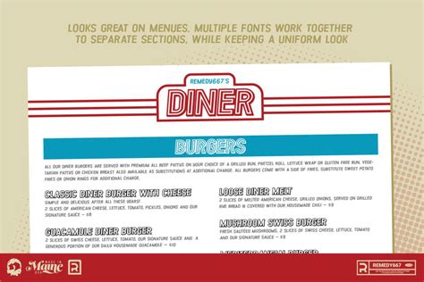 1950s Diner Font