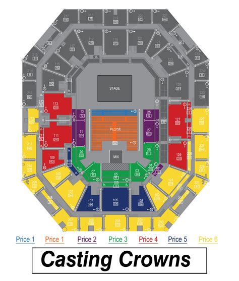 Seating Charts Stephen C Oconnell Center