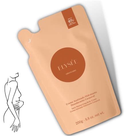 Refil Hidratante Acetinado Elysee Tradicional 200g Shopee Brasil