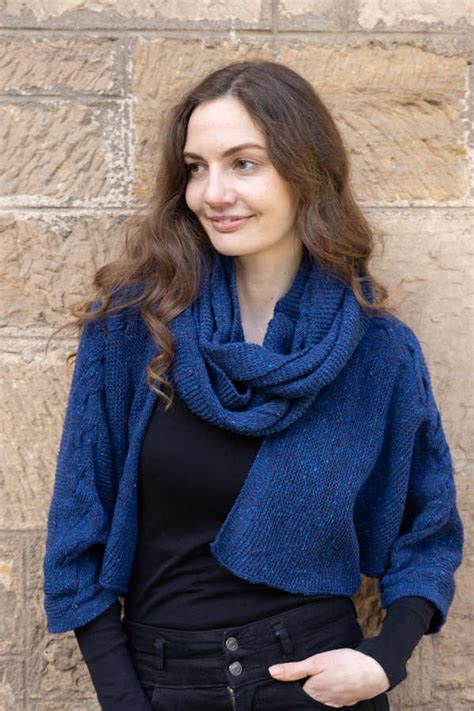 Roe Islay Cardigan And Snood Set Bill Baber Knitwear