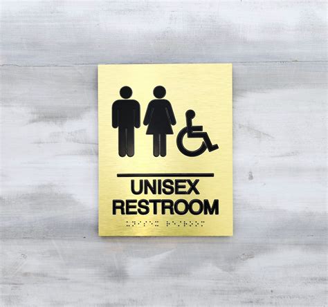 Ada Bathroom Signs Ensuring Accessibility And Compliance