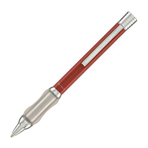 Goldspot Pens Sensa Modern Classic Ballpoint Pen In Fire Brick Burgundy