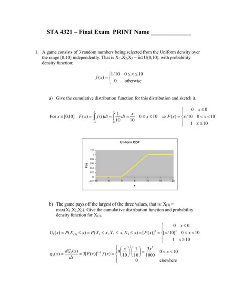 Final Exam Solutions