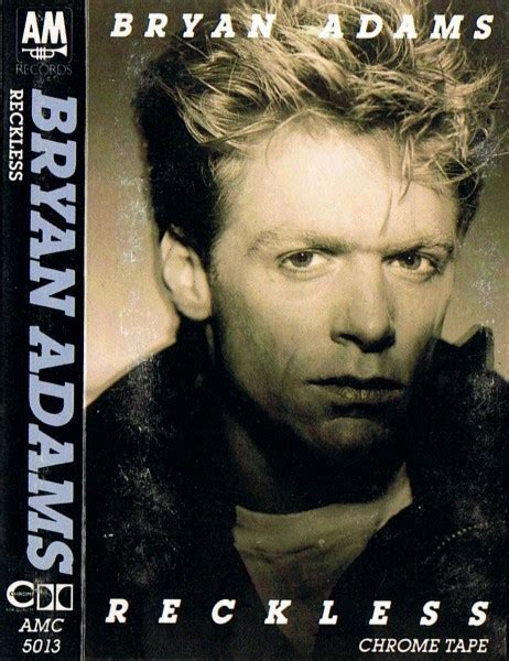 Bryan Adams Reckless 1984 Cro2 Cassette Discogs
