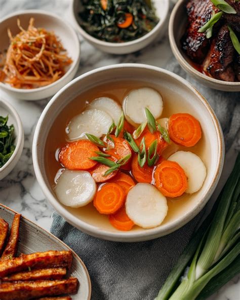 Dongchimi Korean Radish Water Kimchi Recipe Refreshing Kimchi