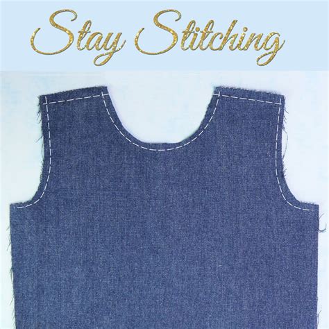 Stay Stitching How To Stay Stitch Correctly Treasurie Sewing