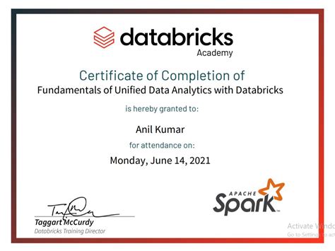 Anil Kumar On Linkedin Databricksacademy Bigdata Databaseengineer Databrics