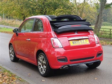 Used 2015 Fiat Fiat 500 500c 12 69hp S Convertible For Sale U51039