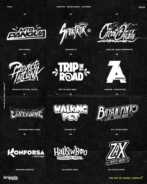 Daniel Carrillo Art On Instagram Explorando Y Experimentando Con Letterings Para Identidades