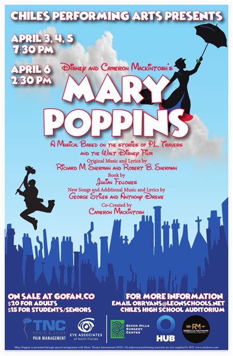 Mary Poppins Lawton Chiles Performing Arts At Lawton Chiles Performing