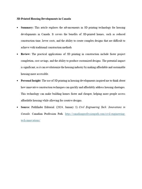 Innovation In Civil Engineering Article 4 Pdf