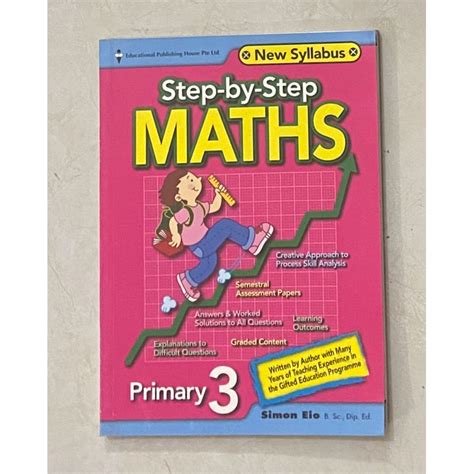 Jual Step By Step Maths Primary 3 Shopee Indonesia