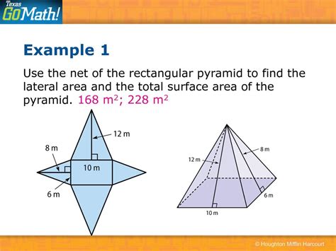 Surface Area Of A Rectangular Pyramid