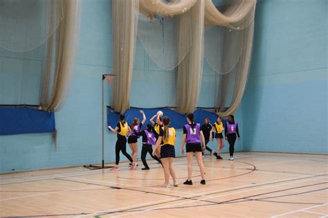 Caroline Chisholm School Sixth Form Netball Friendly V Pitsford
