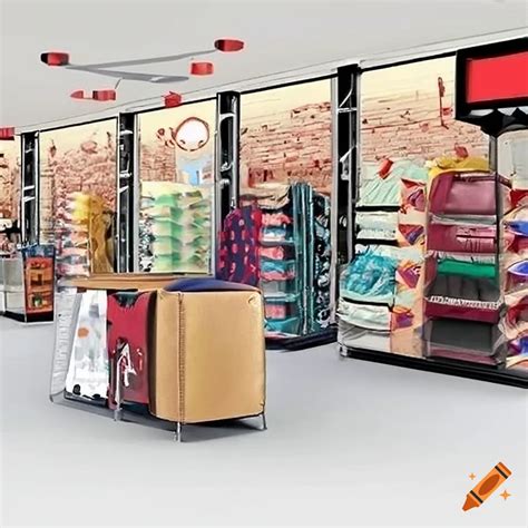 Store Layout For A Traveling Store On Craiyon