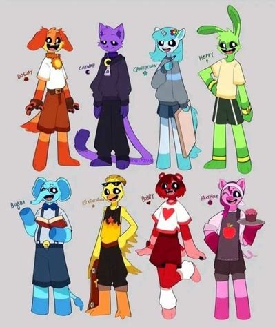 História Smiling Critters Adolescentes Rp Ocs De Vcs História