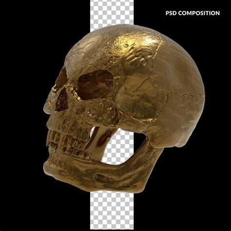 Premium Psd Skull Head