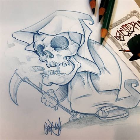 Sketchouille Ozer Ozertattoo Ozergraffiti Ozerloveletters Ironink