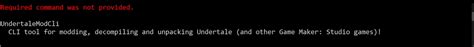 undertale mod tool not opening · issue 1218 · underminersteam