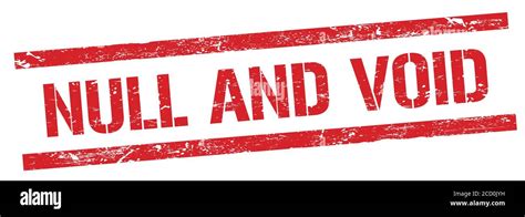 Null And Void Clip Art