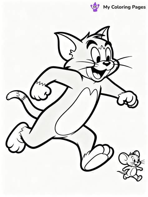 32 Tom And Jerry Coloring Pages Free Pdf Printables