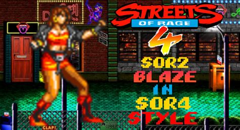 Sor 2 Blaze In Sor 4 Style Mod For Streets Of Rage 4 Sor4 Mods