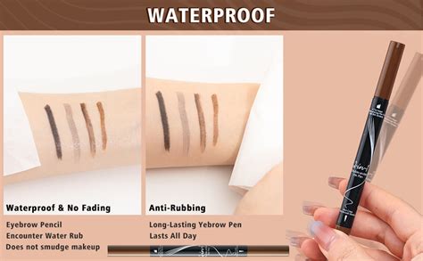 Microblading Eyebrow Pen Waterproof 2 In 1 Dual Ended