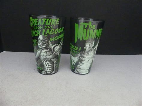 Lot 378 Universal Studios Monster Glasses Creature From The Black