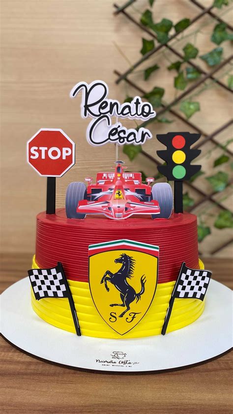 Bolo Ferrari Artofit