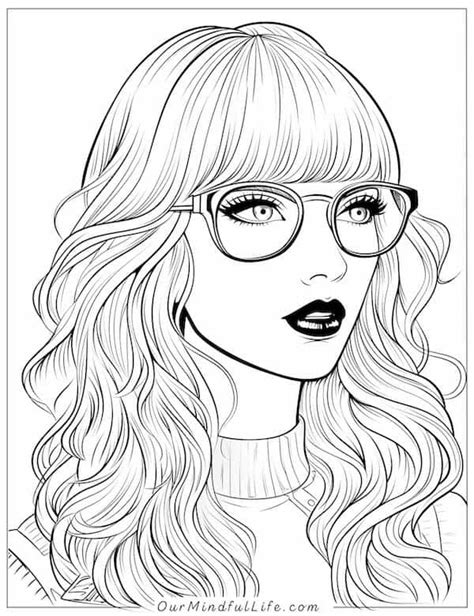 30 Amazing Taylor Swift Coloring Pages Free Printable Our Mindful Life
