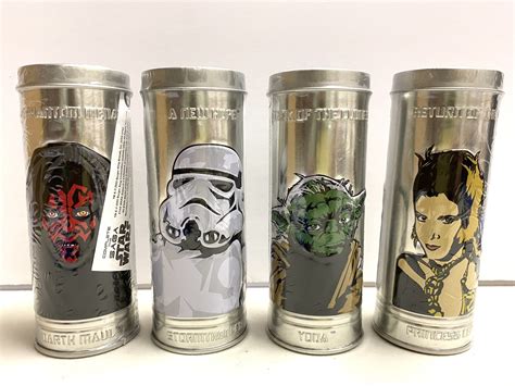 Star Wars Saga 2005 Burger King Watches Lot Of 4 Sealed In