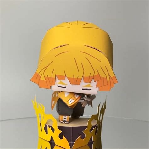 Rengoku Kyojuro Printable Paper 3d Figure Cute Paper