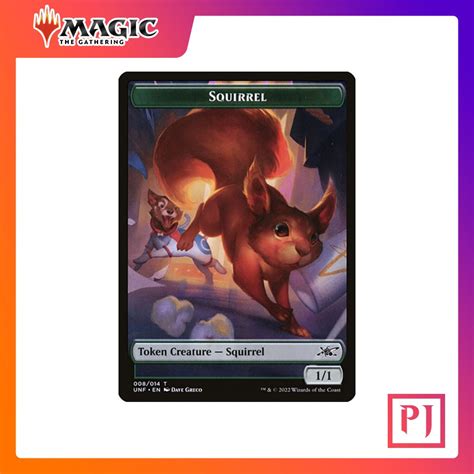 [mtg] Squirrel Token [unf] [token] [common] [normal] [eng] Magic Card Magic The Gathering