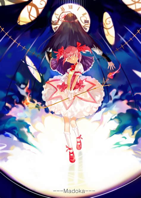 Puella Magi Madoka Magica Madoka Kaname And Homura Akemi Madoka Mágica Anime Dibujos