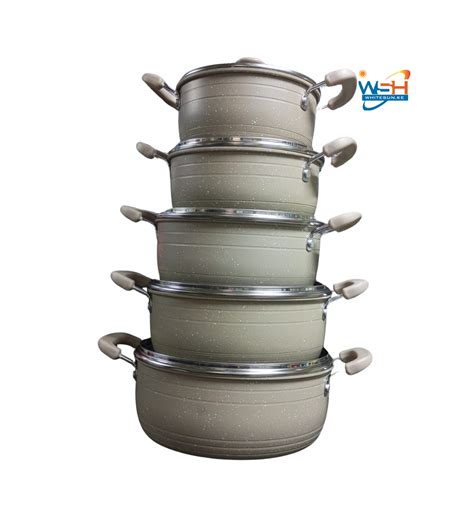 Buy Wove New 10pc Cookware Non Stick Set Fas Online In Kenya Best