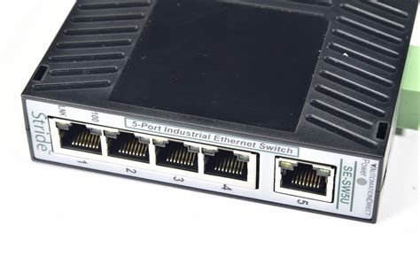Preview Stride Se Sw5u 5 Port Industrie Ethernet Switch 30vdc 70ma 2w Rev201