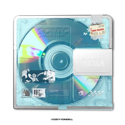 Sonic Adventure On Dreamcast Minidisc R Sonicthehedgehog