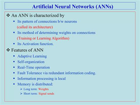 Artificial Neural Networks Supervised Learning Models Ppt