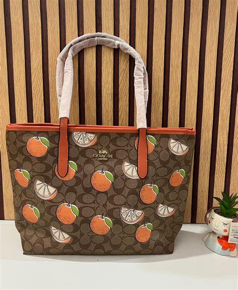 Bolso Grande ImitaciÓn Coach Varios DiseÑos Mod 408