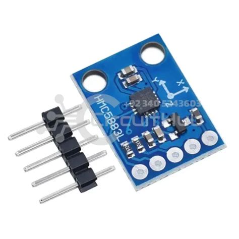 Gy 273 Hmc5883l Triple Axis Compass Magnetometer Sensor Module Circuithub